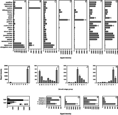 Validation Of The Quality Of Data Generated By GENEVESTIGATOR A To G Download Scientific