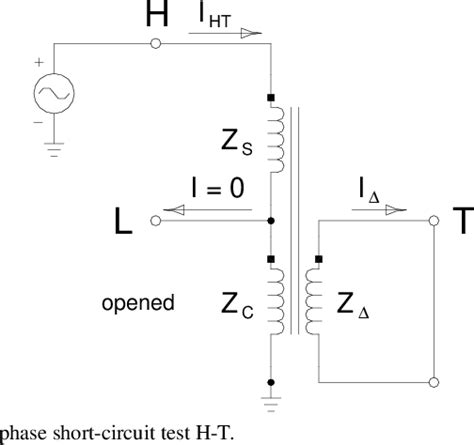 figure 1 from leakage inductance model for autotransformer transient