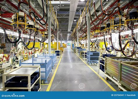 Robotics Production Lines Stock Image Image Of Production 23754341