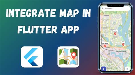 How To Integrate Map In Flutter Location Tracking Maps Markers Youtube