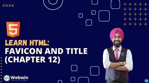Learn Html Favicon And Website Title Chapter 12 Youtube