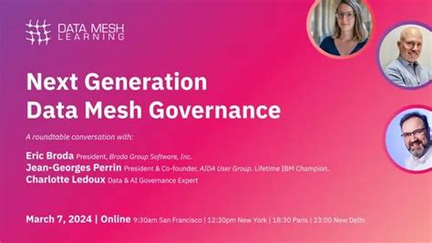 how to adapt to data mesh thurs march 7 data mesh learning