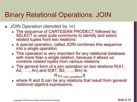 Relation Algebra Unit Ii Notes And Their Queries Ppt