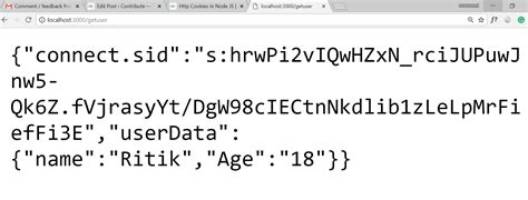 node js 中的 cookie 码农参考