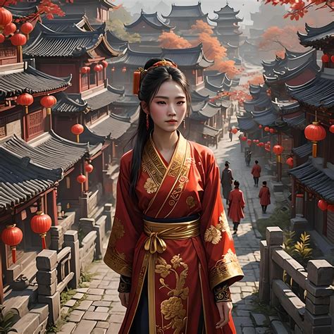 Download Fah Lo Suee Chinese Si Fan Royalty Free Stock Illustration