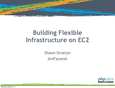 Building Flexible Infrastructure On Ec2 Speaker Deck