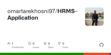 Github Omartarekhosni97hrms Application