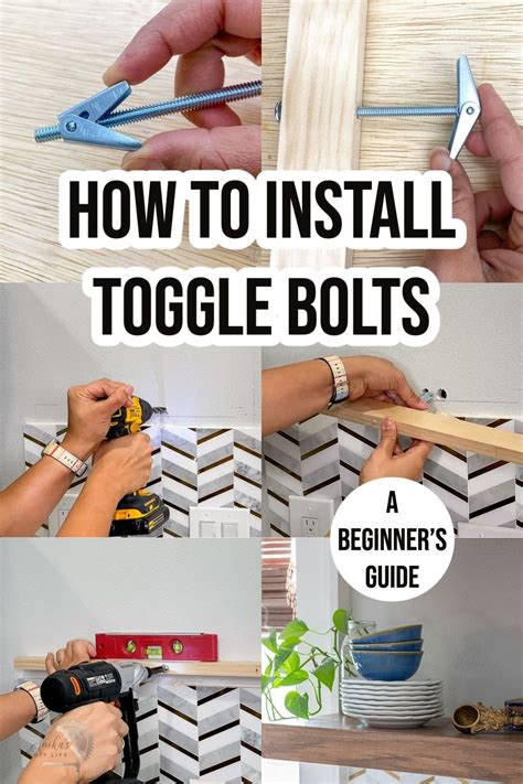 How To Install Toggle Bolts Step By Step Artofit