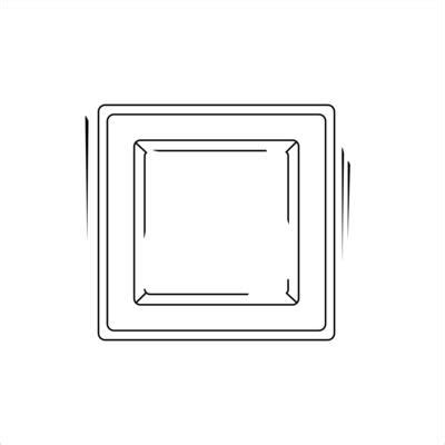 Square Outline Drawing Vector Art Icons And Graphics For Free Download