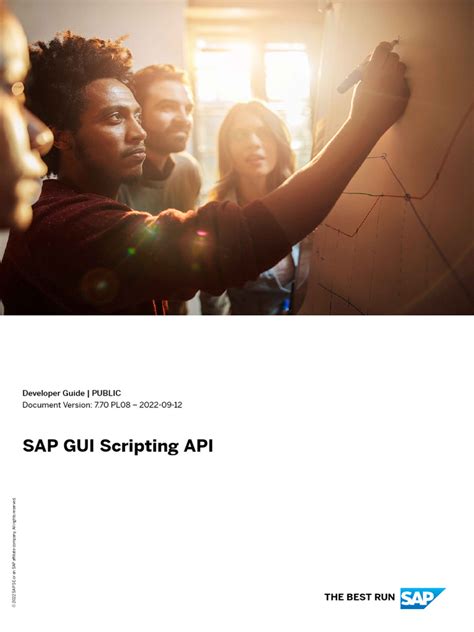 Sap Gui Scripting Api Pdf Graphical User Interfaces Scripting