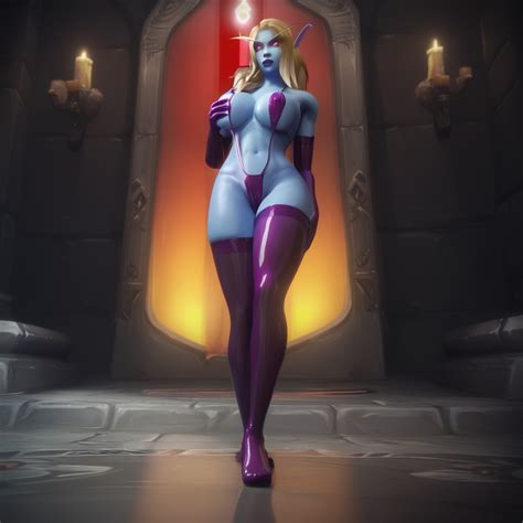 Rule 34 Ai Generated Big Breasts Bimbo Elf Elf Female High Elf High