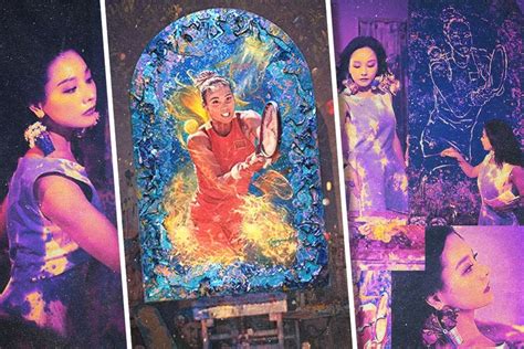 Teknik Dan Gaya Unik Ding Ding Saat Melukis Zheng Qinwen