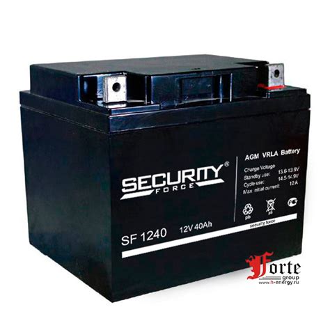 Аккумулятор security force sf 1240