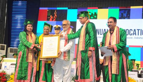 19th Annual Convocation Of Kiit Utilize Your Qualities For The Betterment Of Humanity Shri
