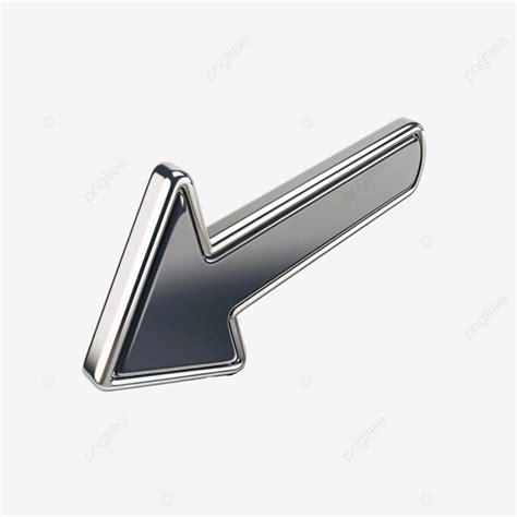 Arrow Cursor Pointer Growth Increase Black Digital Touch Png