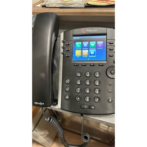 Polycom Vvx 410 12 線桌上型電話 含電源供應器 蝦皮購物