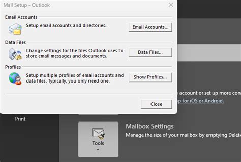 Officeoutlook Setup Knowledgebase Front Range Digital Holdings Llc