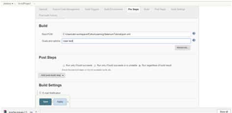 Jenkins Continuous Integration Build Your Selenium Maven Project Inviul