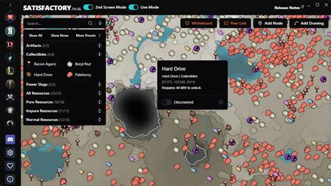 Satisfactory Map - Desktop App on Overwolf