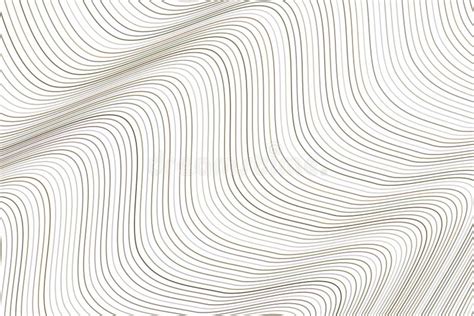 Artistic Line Curve And Wave Background Pattern Abstract Vector