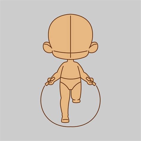 Base De Anime Chibi Masculino Gratis Chibi Modelos 3d Cgtrader