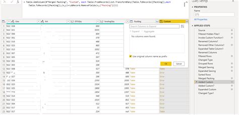 Solved Merge Queries Rightouter Mismatch Columns Null Microsoft