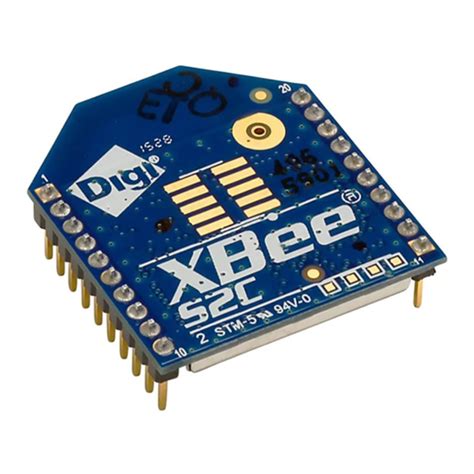 DIGI XBEE S2C ZIGBEE USER MANUAL Pdf Download ManualsLib