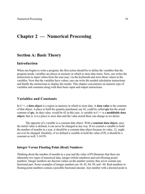 Chapter 02 Pdf Data Type Variable Computer Science