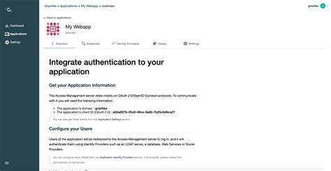 applications gravitee documentation