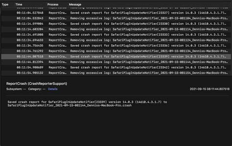Macos Mojave 10146 Safaripluginupdatenotifier V1403 Crashes Every