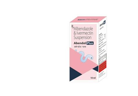 Albendazole Ivermectin Suspension Packaging Size 10 Ml At Best Price
