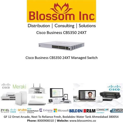 Cisco Business CBS350 24XT Managed Switch LAN Capable White At 35000 Piece In Ahmedabad