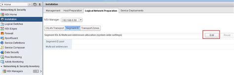 Vmware Nsx Installation Part 9 Create Segment Id And Transport Zones