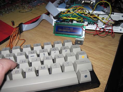 Homebrew Computers I C Keyboard And LCD Panel A Babe Side Project
