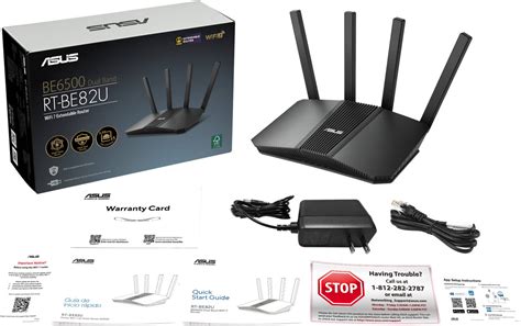 Asus Wifi 7 Dual Band Extendable Router 4k Qam Mlo Five 2 5gbe Ports Commercial Grade