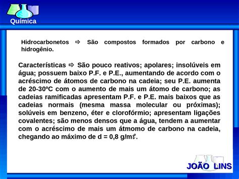 Radicais Organicos Docsity