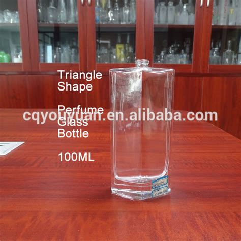 삼각형 모양의 향수 병 100 Ml 유리 Diy 빈 향수병 의 고품질 삼각형 모양의 향수 병 100 Ml 유리 Diy 빈 향수병