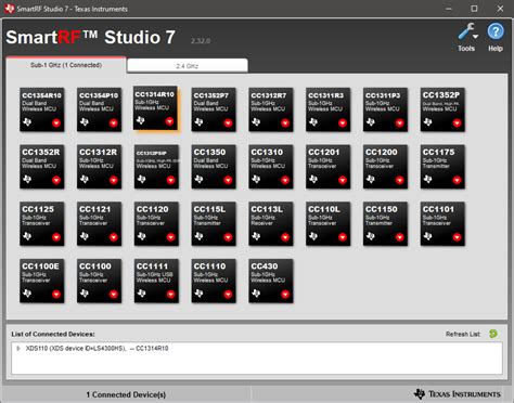 Smartrf Studio 7 Documentation — Smartrf Studio 7 V2310 Documentation