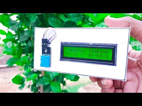 Creative Aakar On Linkedin Weather Station Using Arduino Uno And Dht 11 Sensor Dht 11 Humidity