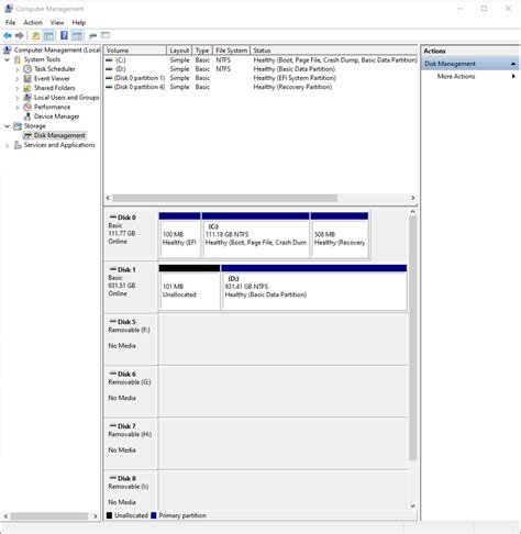 Disk Partitions Not Showing Up Microsoft Community
