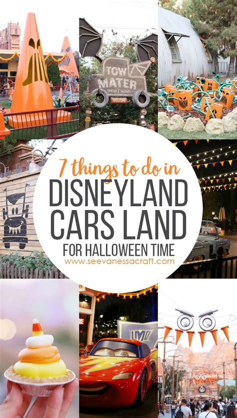 Disney 7 Things To Do In Cars Land During Halloween Time Cars3bluray