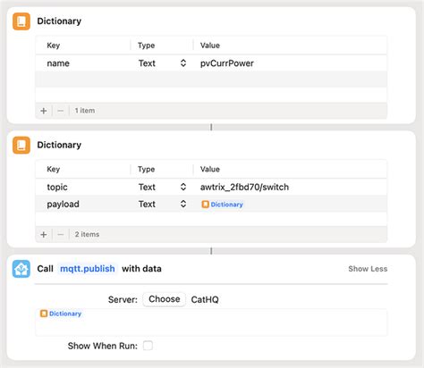 Mqttpublish Not Working Out Of A Siri Shortcut Home Assistant Companion For Apple Home