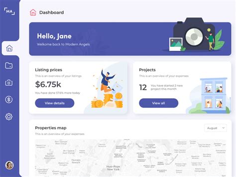 a top quality modern web app design upwork