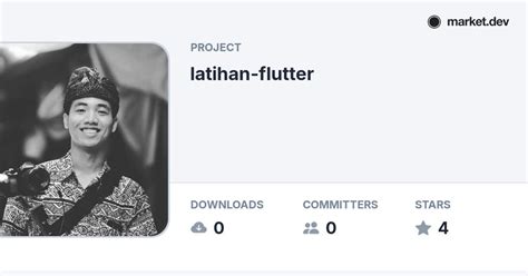 Latihan Flutter Ecosystem Directory Market Dev