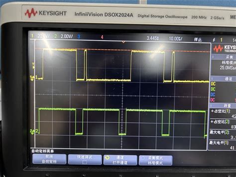 Drv8306 The Abc Three Phase Output Waveform Of The Drive Circuit