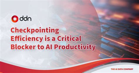 ddn storage on linkedin llm checkpointing efficiency is a critical