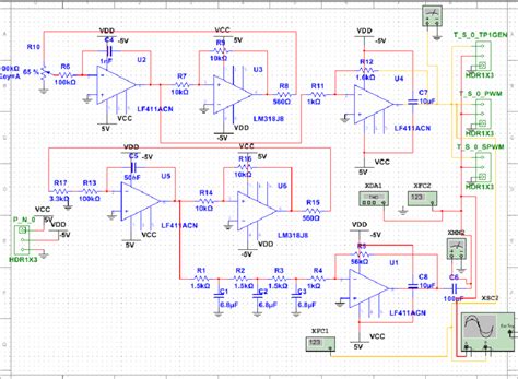 frequency modulation circuit diagram using multisim