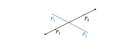 line segment intersection