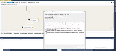 sql server - SSIS derived column remove text from string, keep only numeric values - Stack Overflow