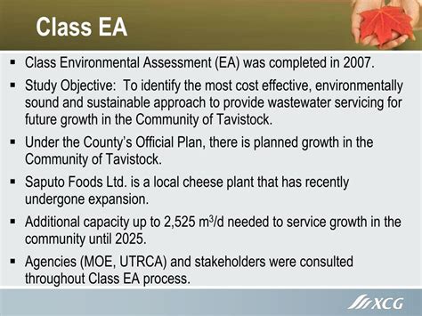 Ppt Upgrade And Expansion Of The Tavistock Wwtp Powerpoint